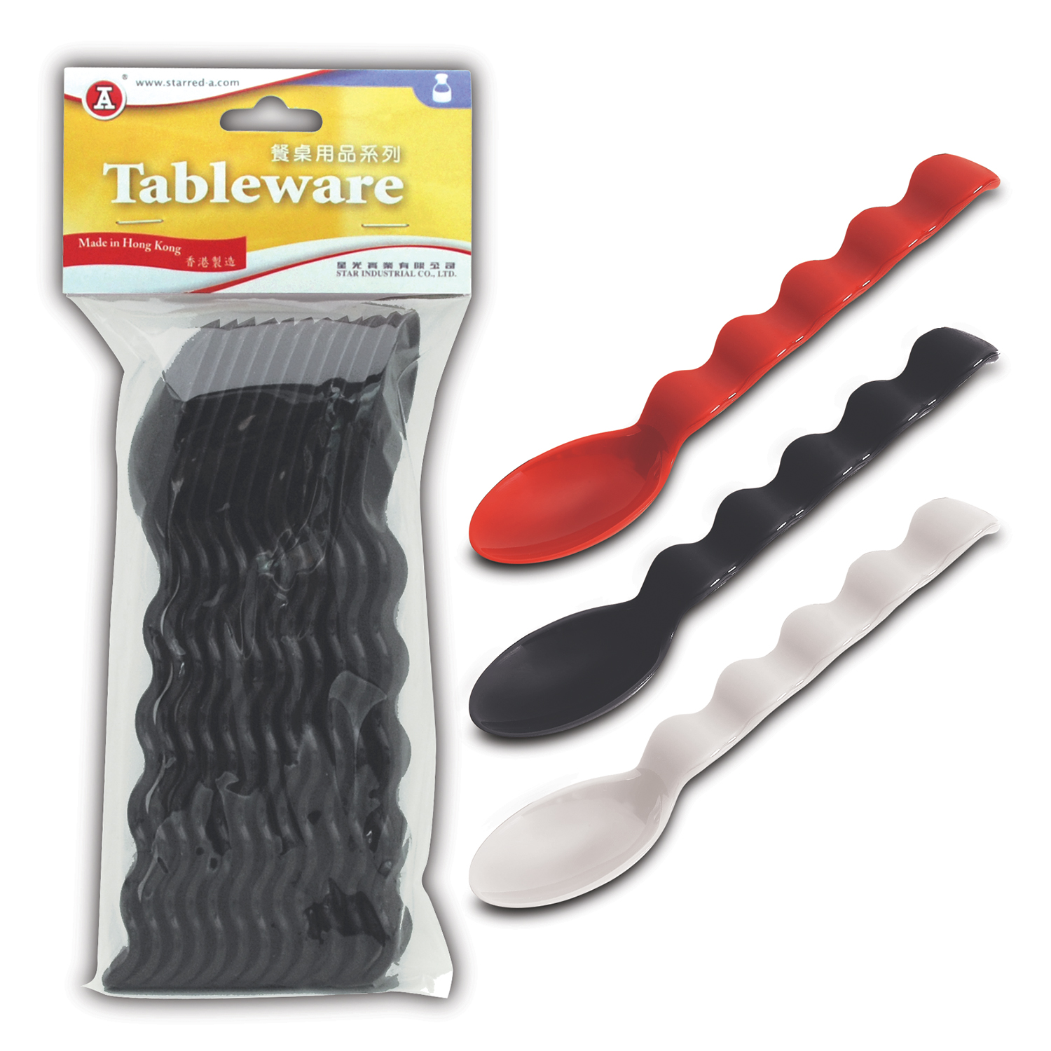 1572A SPOON (WAVY HANDLE) SET OF 12 - Star Industrial